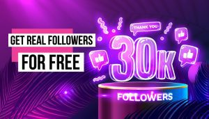 Free Instagram Followers 100% Real & Active & No Survey